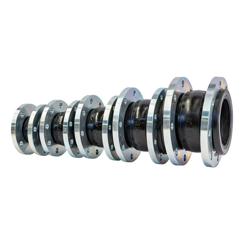SS304 EPDM Rubber Expansion Joint Flange Type DN15-DN4000